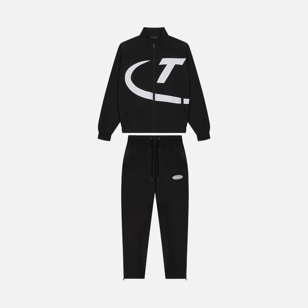 Trapstar Hyperdrive Shellsuit - Black / White
