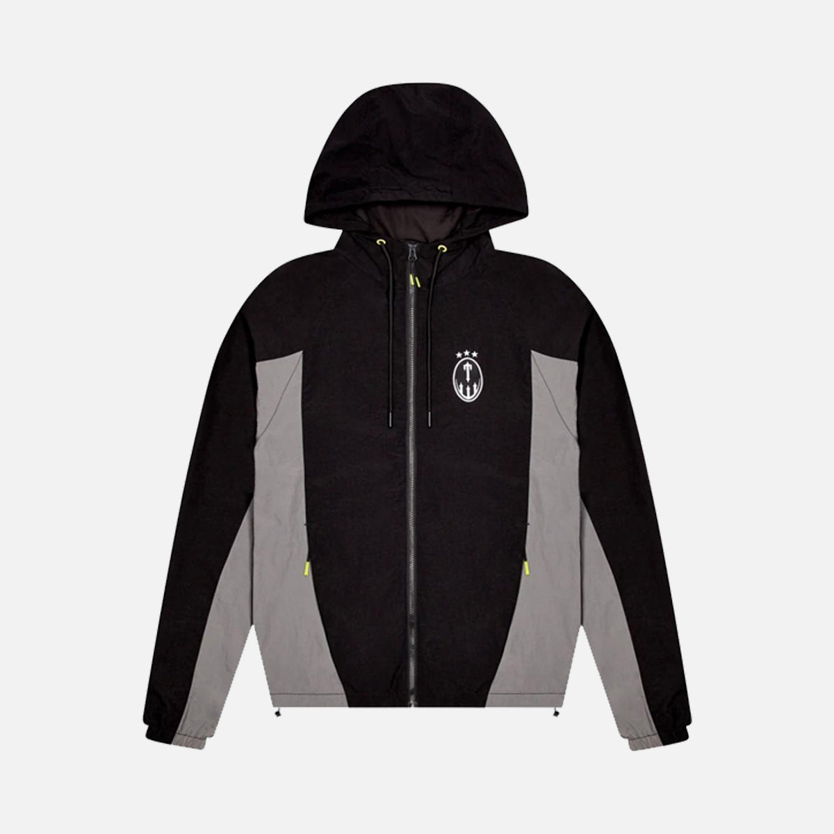 Trapstar Irongate T Crest Hooded Tracksuit - Black / Grey