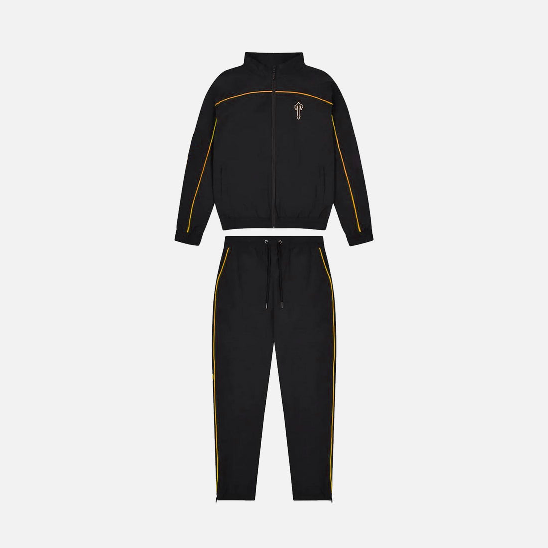 Trapstar Irongate T Shellsuit - Black / Orange