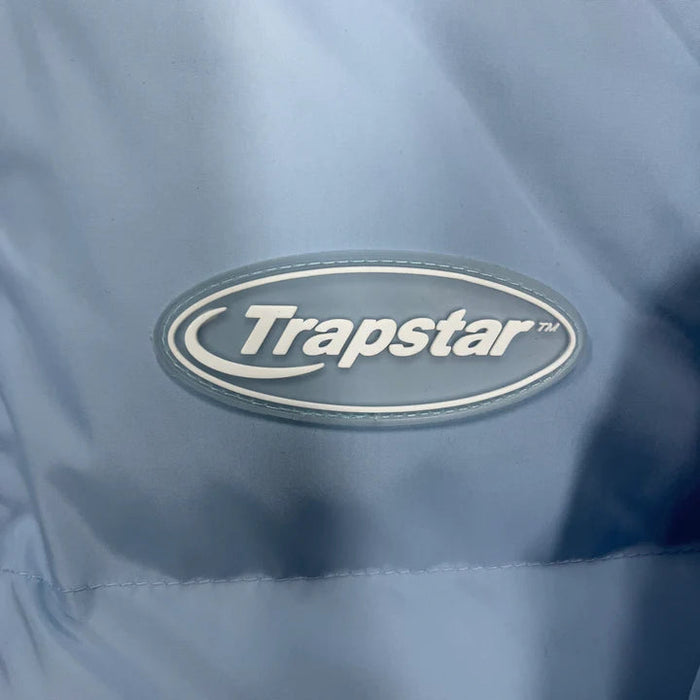 Trapstar Hyperdrive Detachable Hooded Puffer Jacket - Ice Blue